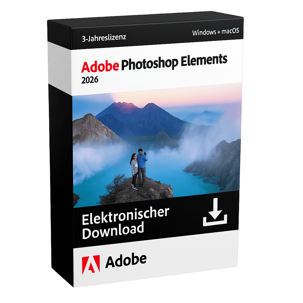 Adobe Photoshop Elements 2026 kaufen | Günstige Vollversion